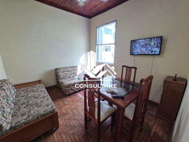 Apartamento em Centro, São Vicente/SP de 52m² 1 quartos à venda por R$ 269.000,00