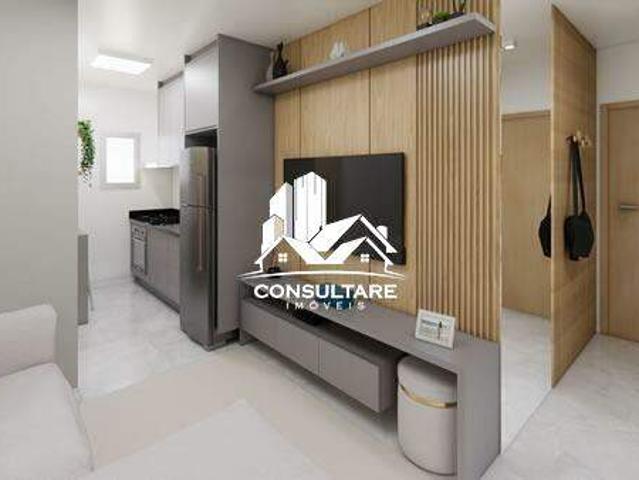 Apartamento em Centro, São Vicente/SP de 56m² 2 quartos à venda por R$ 329.900,00