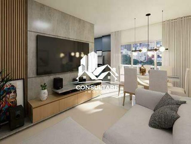 Apartamento em Centro, São Vicente/SP de 56m² 2 quartos à venda por R$ 418.000,00