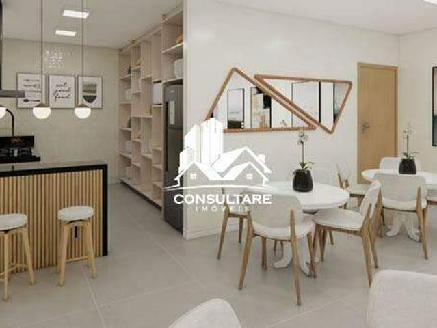 Apartamento em Centro, São Vicente/SP de 56m² 2 quartos à venda por R$ 438.000,00