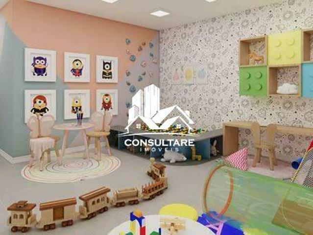 Apartamento em Centro, São Vicente/SP de 56m² 2 quartos à venda por R$ 433.000,00