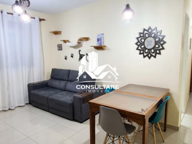 Apartamento em Centro, São Vicente/SP de 59m² 1 quartos à venda por R$ 267.000,00