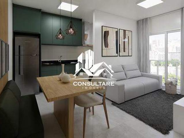 Apartamento em Centro, São Vicente/SP de 33m² 1 quartos à venda por R$ 248.000,00