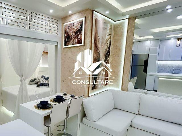 Apartamento em Centro, São Vicente/SP de 36m² 1 quartos à venda por R$ 344.000,00