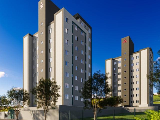 Apartamento em Centro, Santa Luzia/MG de 45m² 2 quartos à venda por R$ 254.000,00