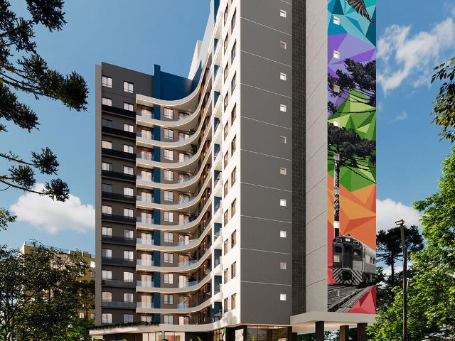 Apartamento em Centro, Pinhais/PR de 29m² 1 quartos à venda por R$ 330.570,00