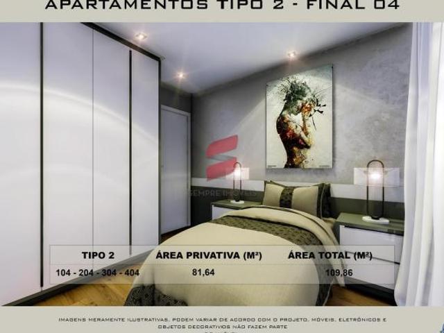 Apartamento em Centro, Pinhais/PR de 81m² 3 quartos à venda por R$ 512.000,00