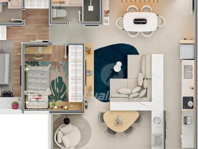 Apartamento em Centro, Ribeirão Pires/SP de 69m² 2 quartos à venda por R$ 699.999,00