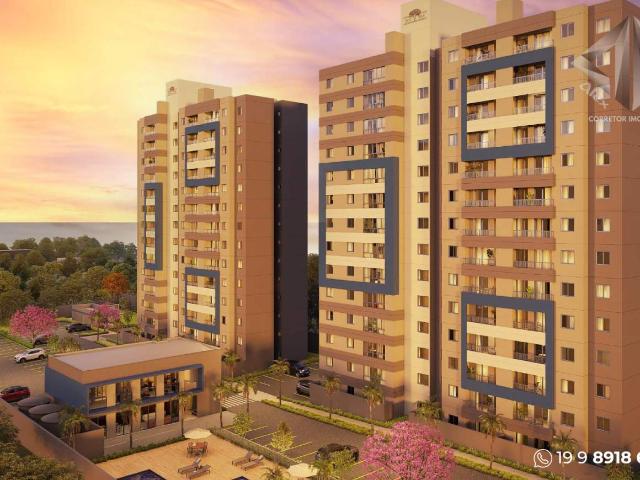 Apartamento em Chácara Bela Vista, Sumaré/SP de 52m² 2 quartos à venda por R$ 298.408,00