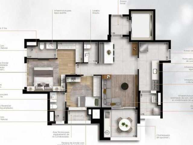 Apartamento em Chácara Santo Antônio Zona Sul São Paulo SP