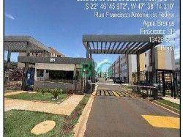 Apartamento em Chácaras Água Branca, Piracicaba/SP de 45m² 1 quartos à venda por R$ 126.118,87