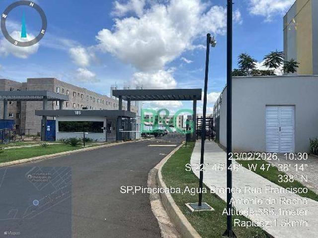 Apartamento em Chácaras Água Branca, Piracicaba/SP de 45m² 2 quartos à venda por R$ 102.704,06