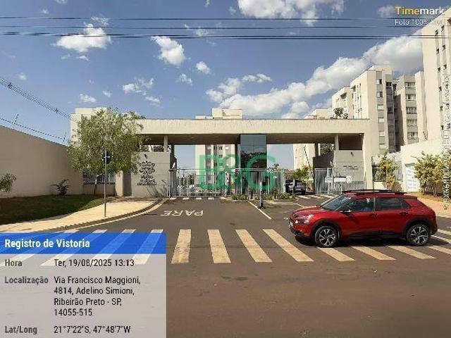 Apartamento em Chácaras Pedro Corrêa de Carvalho, Ribeirão Preto/SP de 47m² 2 quartos à venda por R$ 117.760,63