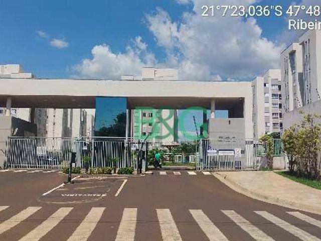 Apartamento em Chácaras Pedro Corrêa de Carvalho, Ribeirão Preto/SP de 47m² 2 quartos à venda por R$ 121.695,94