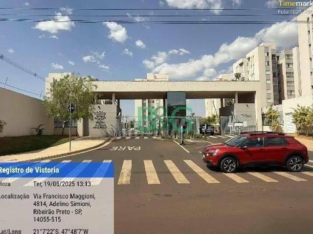 Apartamento em Chácaras Pedro Corrêa de Carvalho, Ribeirão Preto/SP de 47m² 2 quartos à venda por R$