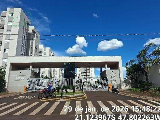 Apartamento em Chácaras Pedro Corrêa de Carvalho, Ribeirão Preto/SP de 56m² 2 quartos à venda por R$