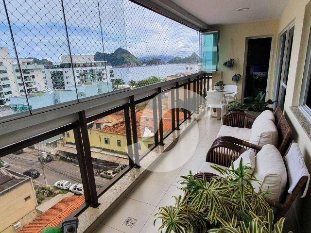 Apartamento em Charitas, Niterói/RJ de 156m² 4 quartos à venda por R$ 1.739.000,00