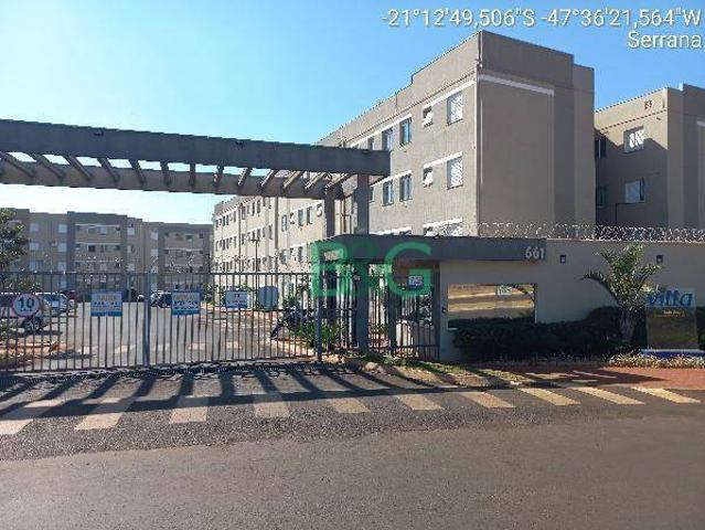 Apartamento em Cidade De Belem, Serrana/SP de 43m² 2 quartos à venda por R$ 76.653,69