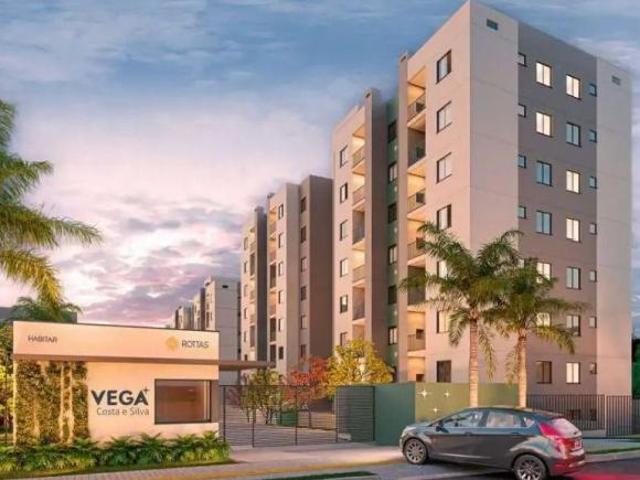 Apartamento em Cidade Industrial, Curitiba/PR de 47m² 2 quartos à venda por R$ 467.863,95