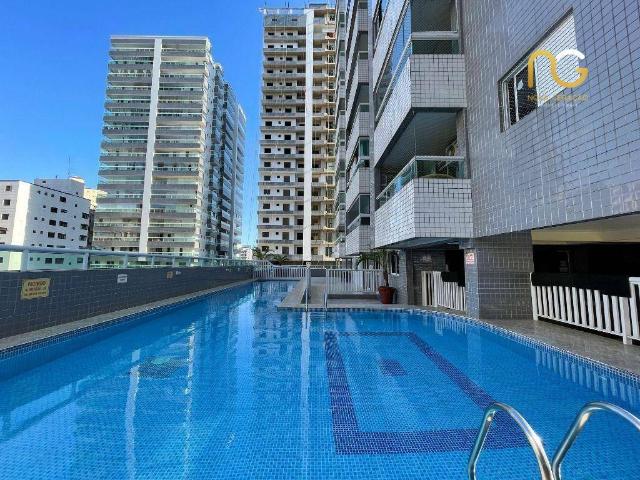 Apartamento em Cidade Ocian, Praia Grande/SP de 107m² 3 quartos à venda por R$ 579.000,00