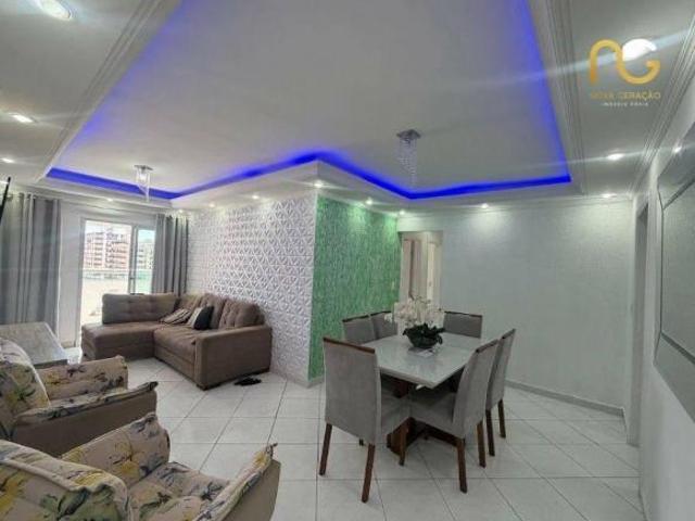 Apartamento em Cidade Ocian, Praia Grande/SP de 120m² 3 quartos à venda por R$ 499.000,00