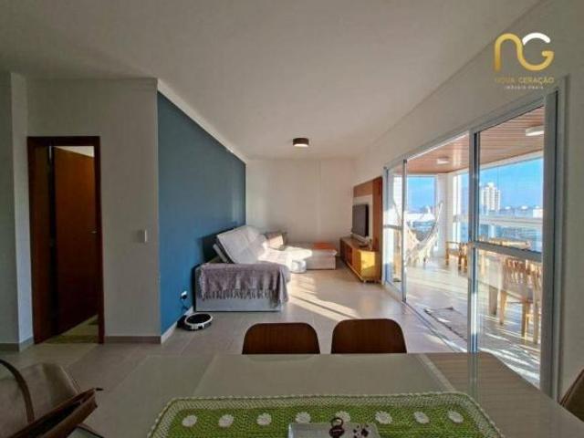 Apartamento em Cidade Ocian, Praia Grande/SP de 142m² 3 quartos à venda por R$ 990.000,00