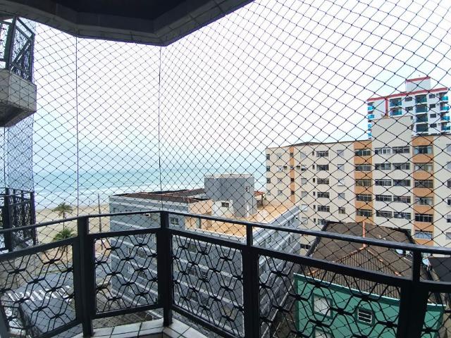 Apartamento em Cidade Ocian, Praia Grande/SP de 143m² 3 quartos à venda por R$ 528.000,00