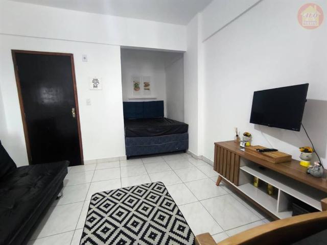 Apartamento em Cidade Ocian, Praia Grande/SP de 35m² 1 quartos à venda por R$ 204.000,00