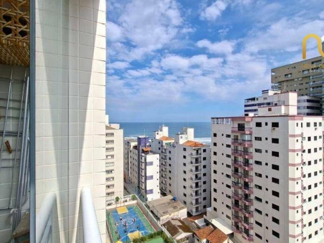 Apartamento em Cidade Ocian, Praia Grande/SP de 40m² 1 quartos à venda por R$ 369.000,00