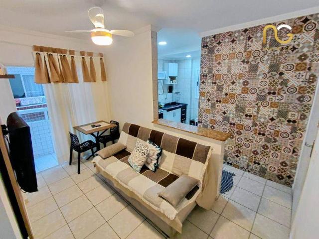 Apartamento em Cidade Ocian, Praia Grande/SP de 45m² 1 quartos à venda por R$ 289.000,00