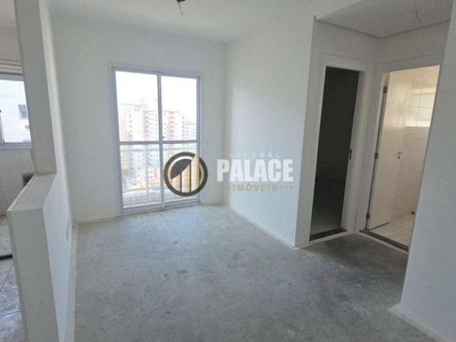 Apartamento em Cidade Ocian, Praia Grande/SP de 47m² 2 quartos à venda por R$ 366.000,00