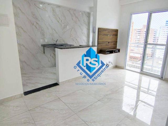 Apartamento em Cidade Ocian, Praia Grande/SP de 48m² 2 quartos à venda por R$ 329.000,00 ou para locação R$ 2.100,00/mes