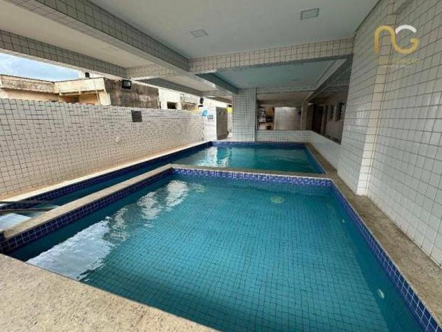 Apartamento em Cidade Ocian, Praia Grande/SP de 49m² 1 quartos à venda por R$ 355.000,00