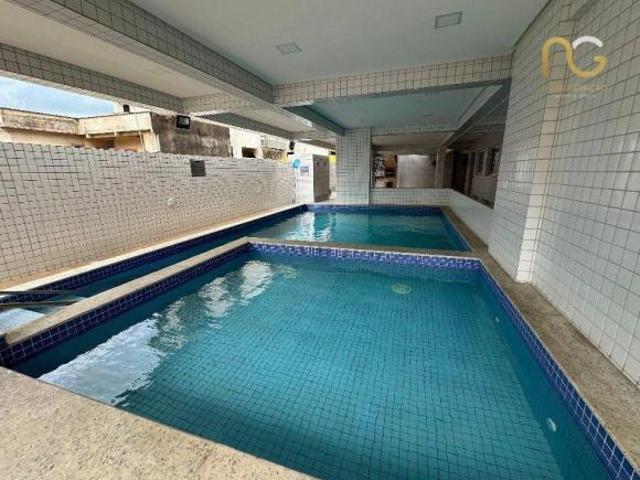 Apartamento em Cidade Ocian, Praia Grande/SP de 49m² 1 quartos à venda por R$ 355.000,00