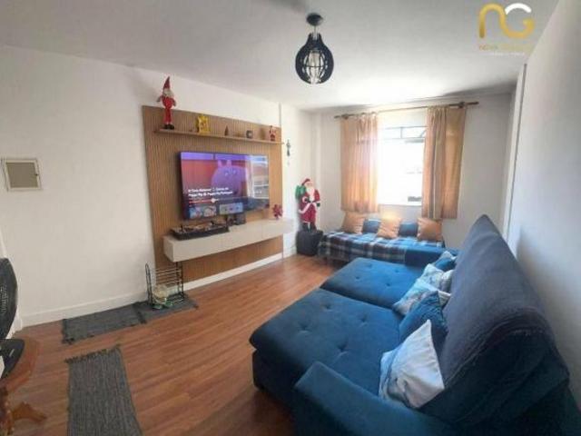 Apartamento em Cidade Ocian, Praia Grande/SP de 50m² 1 quartos à venda por R$ 260.000,00