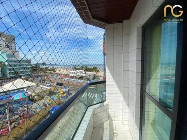 Apartamento em Cidade Ocian, Praia Grande/SP de 53m² 1 quartos à venda por R$ 358.000,00