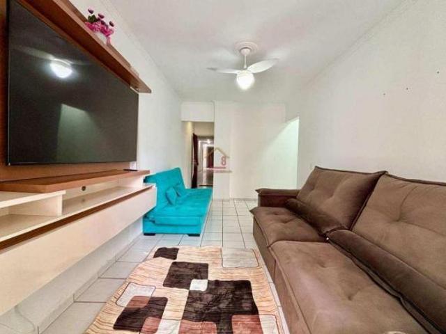 Apartamento em Cidade Ocian, Praia Grande/SP de 54m² 1 quartos à venda por R$ 315.000,00