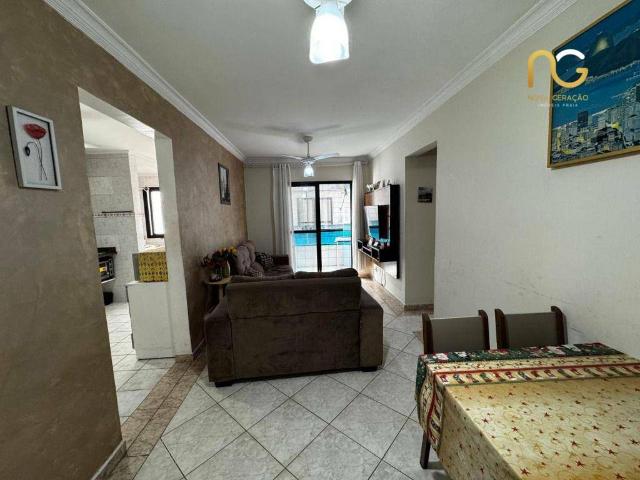 Apartamento em Cidade Ocian, Praia Grande/SP de 56m² 1 quartos à venda por R$ 319.900,00
