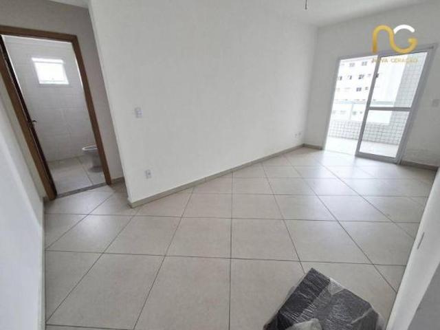 Apartamento em Cidade Ocian, Praia Grande/SP de 58m² 1 quartos à venda por R$ 355.000,00