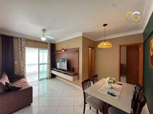 Apartamento em Cidade Ocian, Praia Grande/SP de 58m² 1 quartos à venda por R$ 404.900,00