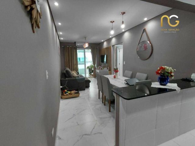 Apartamento em Cidade Ocian, Praia Grande/SP de 65m² 2 quartos à venda por R$ 494.900,00