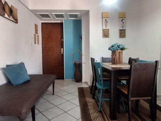 Apartamento em Cidade Ocian, Praia Grande/SP de 60m² 1 quartos à venda por R$ 359.900,00