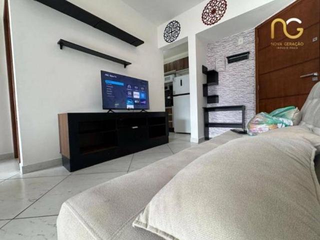 Apartamento em Cidade Ocian, Praia Grande/SP de 60m² 2 quartos à venda por R$ 450.000,00
