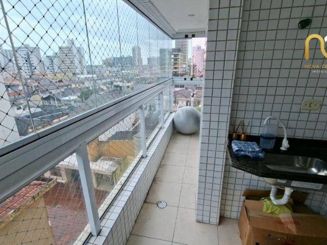 Apartamento em Cidade Ocian, Praia Grande/SP de 63m² 2 quartos à venda por R$ 389.900,00