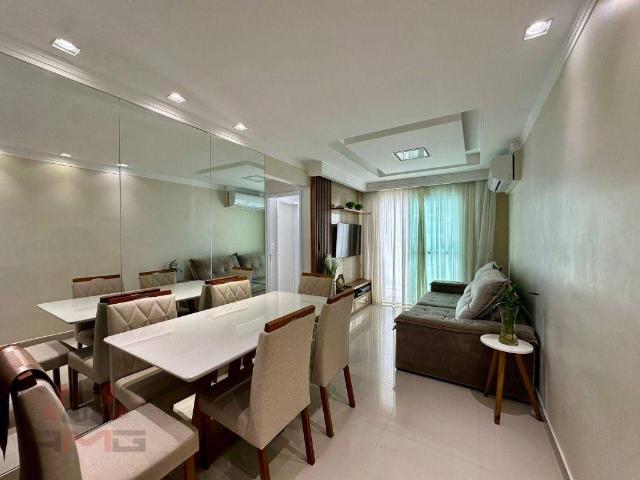 Apartamento em Cidade Ocian, Praia Grande/SP de 64m² 2 quartos à venda por R$ 599.900,00