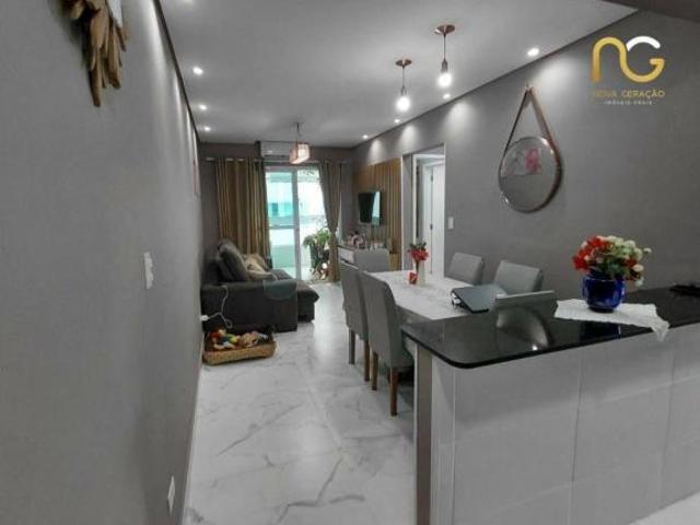 Apartamento em Cidade Ocian, Praia Grande/SP de 65m² 2 quartos à venda por R$ 495.000,00