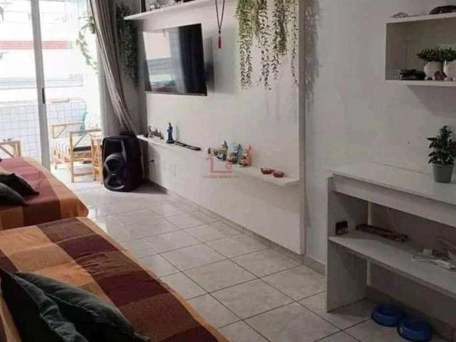 Apartamento em Cidade Ocian, Praia Grande/SP de 68m² 1 quartos à venda por R$ 309.000,00