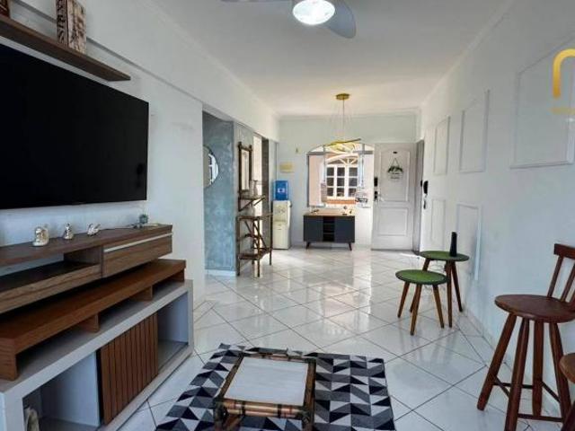 Apartamento em Cidade Ocian, Praia Grande/SP de 69m² 1 quartos à venda por R$ 400.000,00