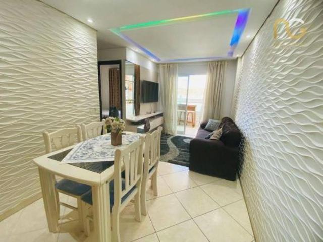 Apartamento em Cidade Ocian, Praia Grande/SP de 70m² 2 quartos à venda por R$ 510.000,00