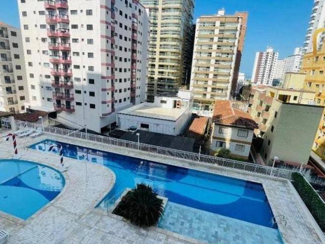 Apartamento em Cidade Ocian, Praia Grande/SP de 77m² 3 quartos à venda por R$ 600.000,00